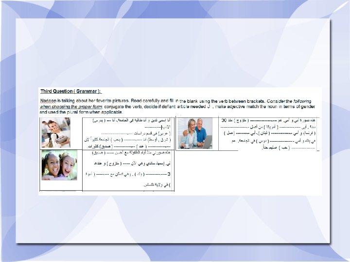Assessment Design Project Arabic Assessment Instrument By Raneen
