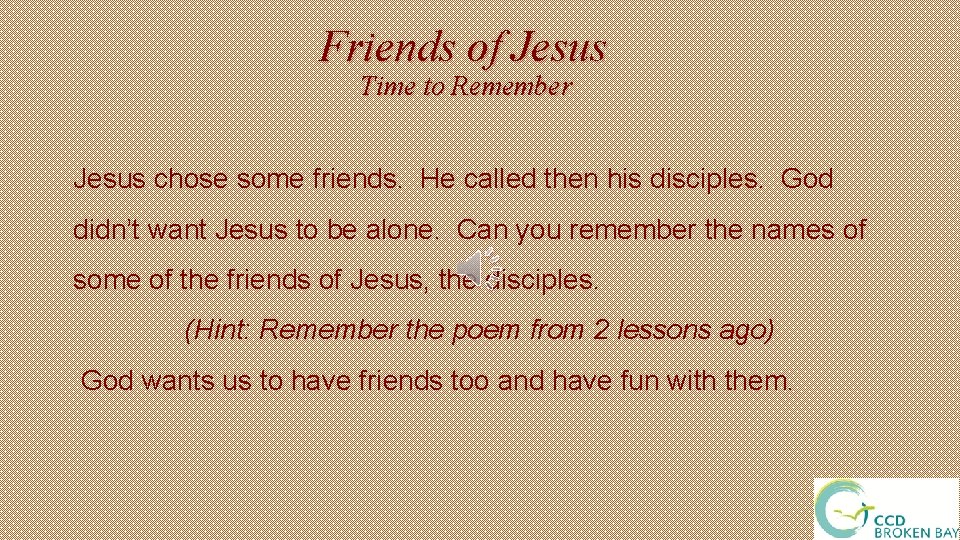 Being Good Friends Lesson K 4 4 Special