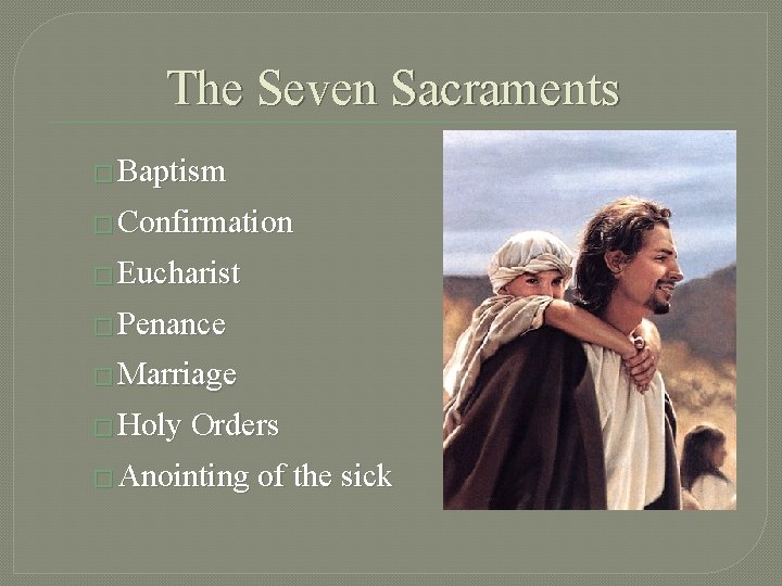 Journey with Jesus week 3 Basic Christian Instructions