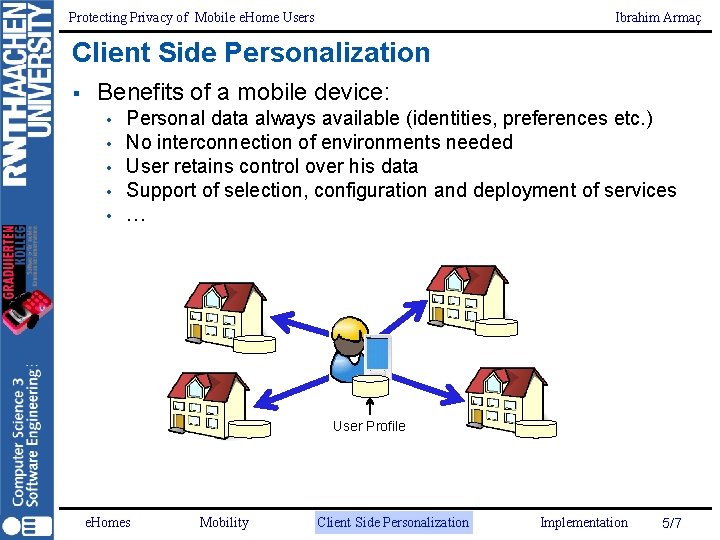 Client Side Personalization of Smart Environments Ibrahim Arma