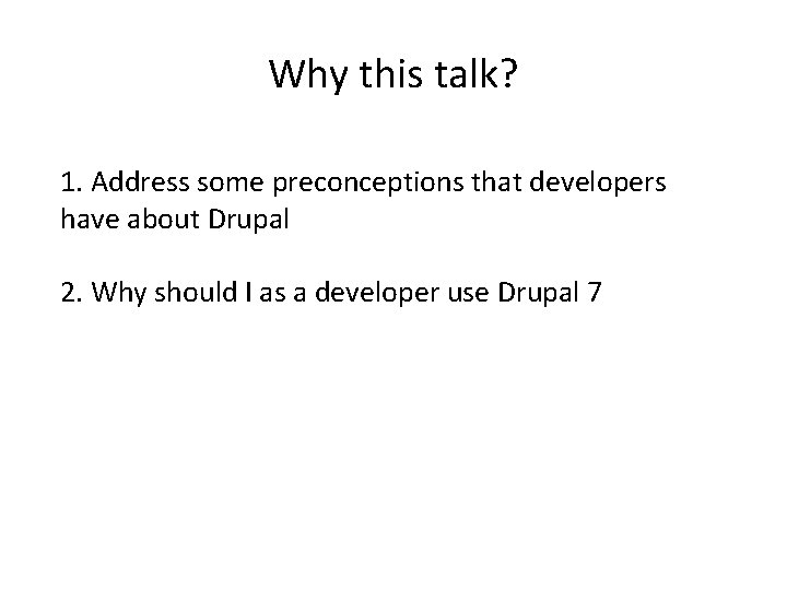 Drupal 7 as an enterprise web application framework