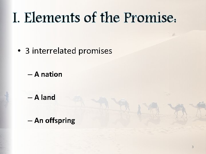 Gods Promises to Abraham Part One Genesis 12