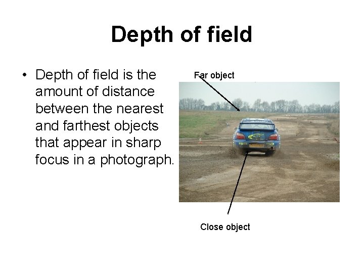 Basic rules of photography The photos that I