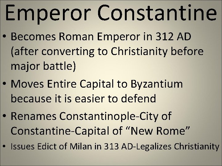 Byzantine Empire Justinian Unit 2 SSWH 4 a