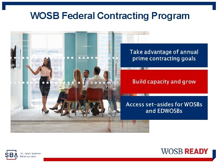 WomenOwned Small Business Federal Contracting Program WOSB Federal