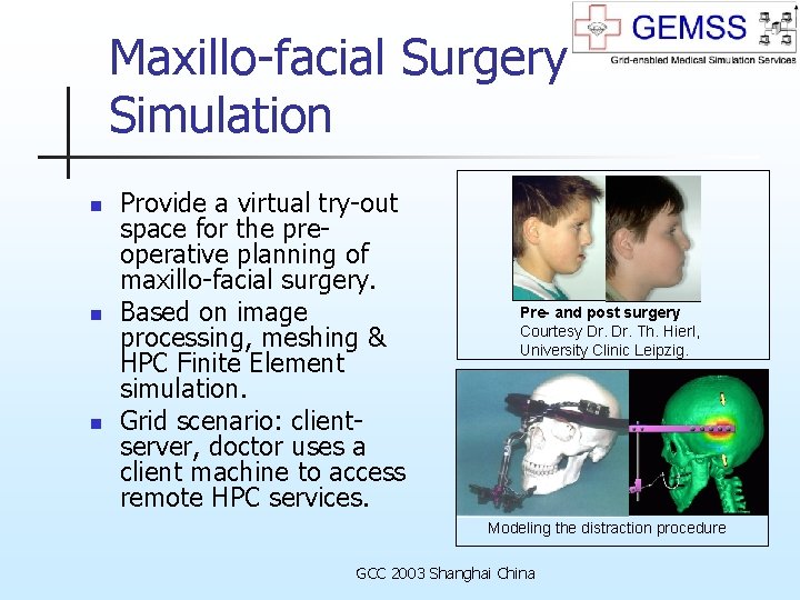 Implementation of Gridenabled Medical Simulation Applications Using Workflow