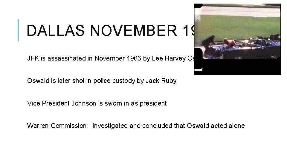 UNIT 6 THE 1960S KENNEDY JOHNSON VIETNAM BEFORE