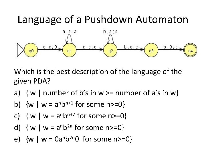 Theory of Computation Peer Instruction Lecture Slides by