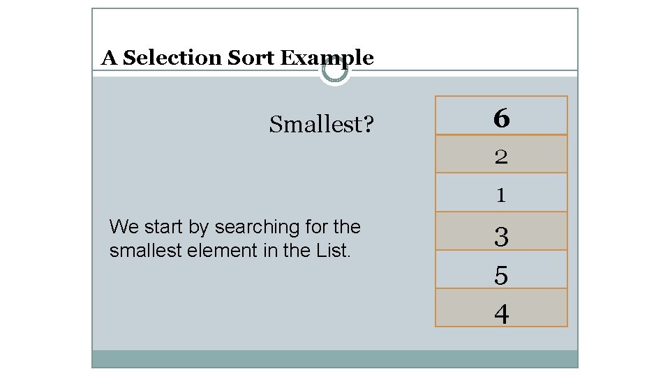 Sorting Bubble Sort Selection Sort Week03 Lecture02 Course