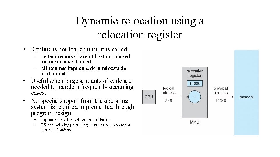 Cosc 4740 Chapter 9 Main Memory Background Program