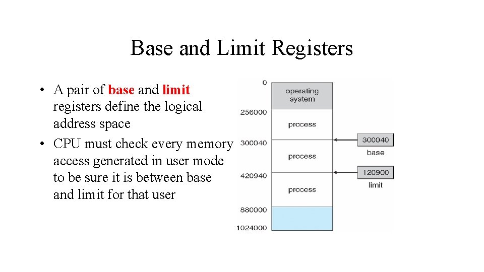 Cosc 4740 Chapter 9 Main Memory Background Program