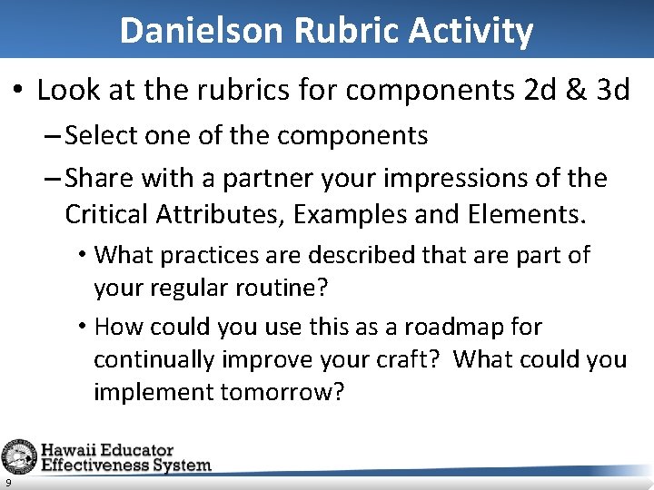 Introduction to Framework for Teaching Classroom Observations Educator