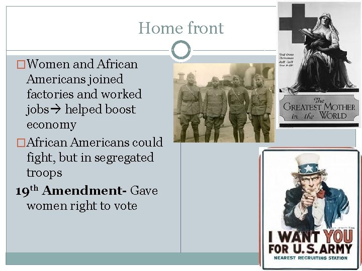 The Home front Managing America War Industries Board