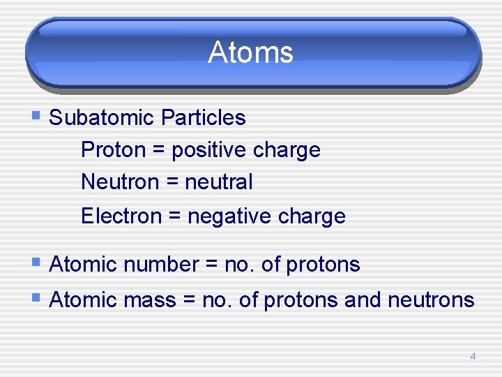 LECTURES IN MICROBIOLOGY Chemistry of Microbes LESSON 2