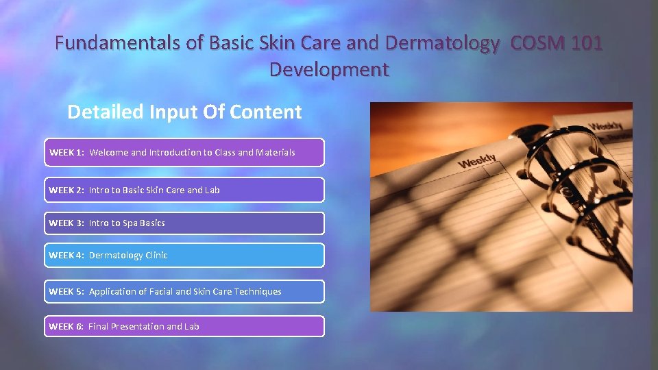 Fundamentals of Basic Skin Care and Dermatology COSM
