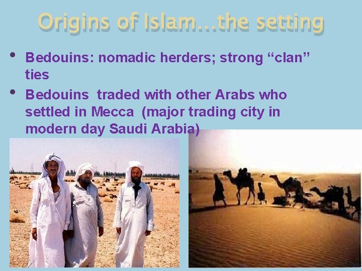 What do you know about the Islamic Religion