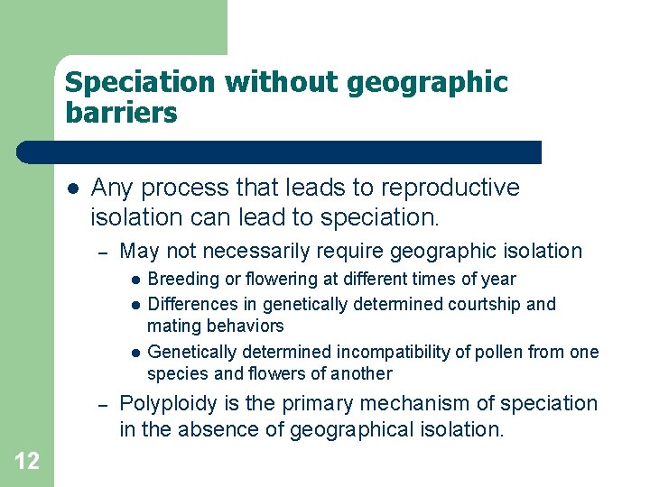 Power Point to accompany CONCEPTS IN BIOLOGY TWELFTH