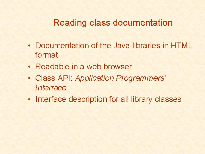 Lecture 6 Documentation boolean conditions Textbook Chapter 2