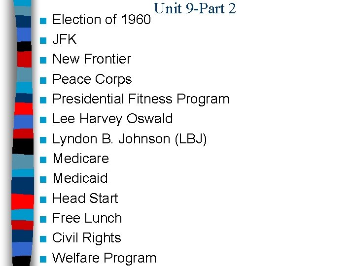 1960 s JFK John F Kennedy and LBJ