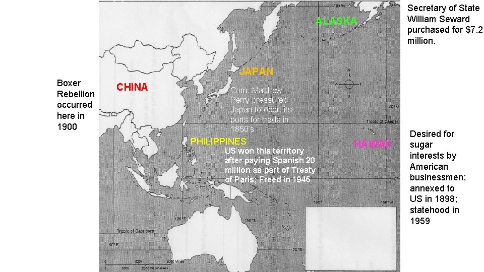 MAPPING IMPERIALISM Caribbean and Pacific TODAYS OBJECTIVE After