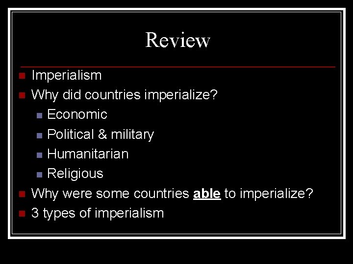 British Imperialism in India and China Review n