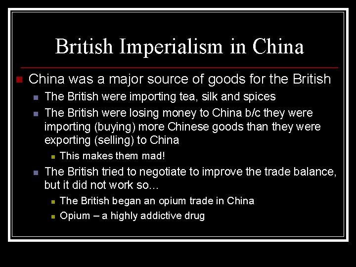 British Imperialism in India and China Review n