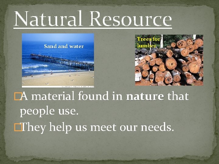 Virginias Natural Resources By Miss Oberlander Anticipation Guide