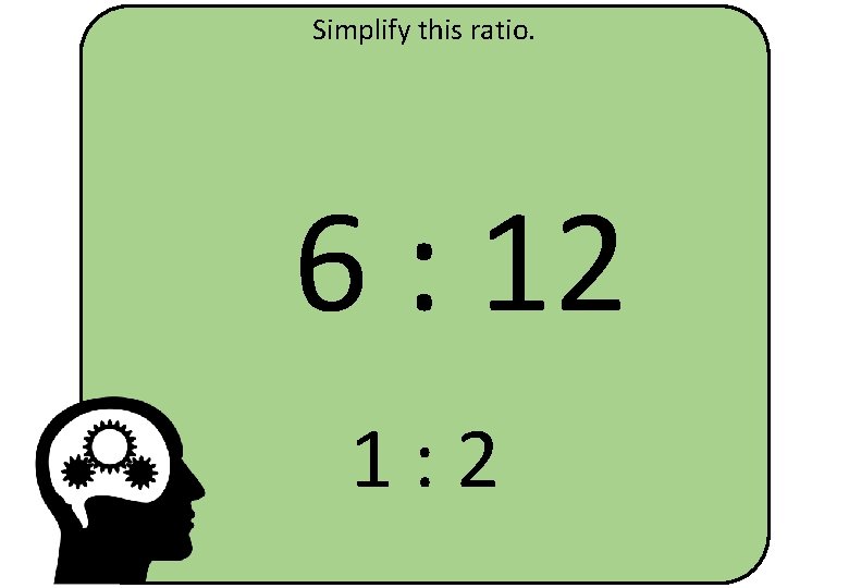 Ratio Simplifying Bingo Only Answers Students should choose