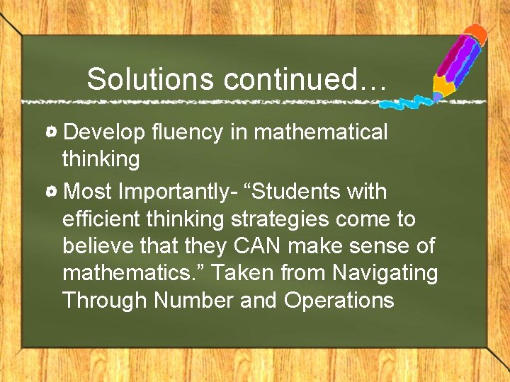 Number Talks Why are they important What do