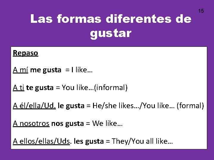 Buenos das Trabajo del timbre 1 Pongan la