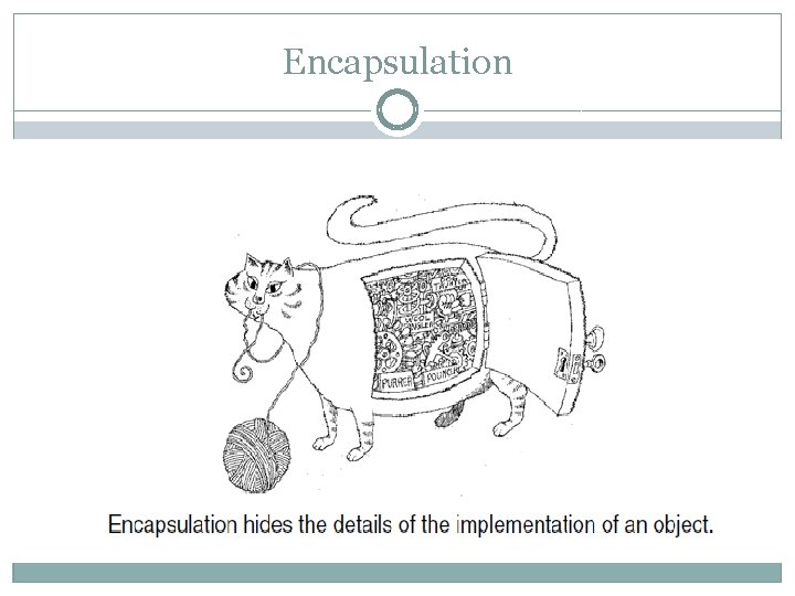Object Oriented Programming in C MAITRAYEE MUKERJI Recap