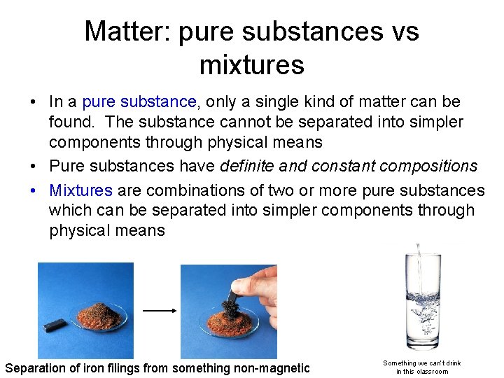 Chapter 1 Basic Concepts About Matter Chemistry the