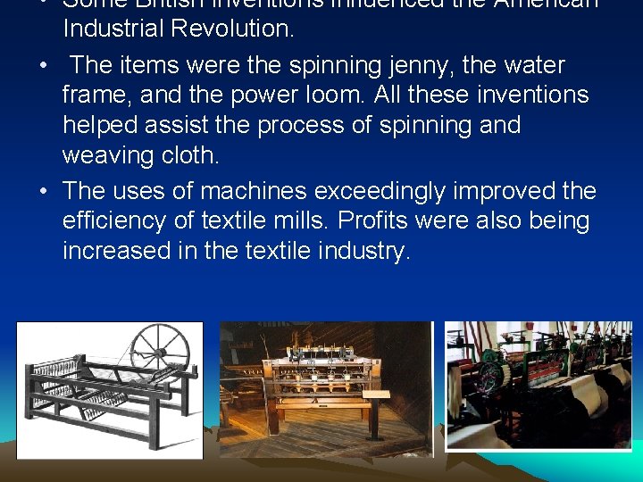 The Industrial Revolution Kenneth Monterrey Period 8 November