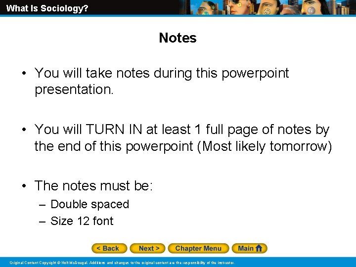 What Is Sociology Bellwork Open a blank Word