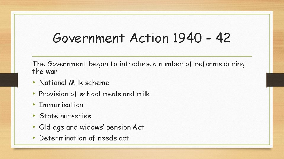 Social Impact of WW 2 Learning Intentions Describe