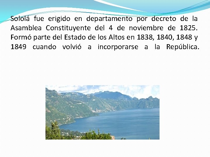 SOLOLA LUGARES TURISTICOS DEL DEPARTAMENTO BANDERA Y ESCUDO SOLOLA LUGARES TURISTICOS DEL DEPARTAMENTO BANDERA Y ESCUDO