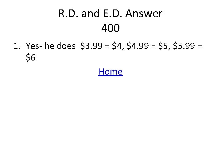 Unit 2 Review Jeopardy Adding and Subtracting Decimals