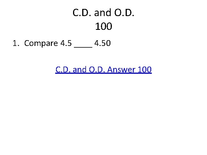 Unit 2 Review Jeopardy Adding and Subtracting Decimals