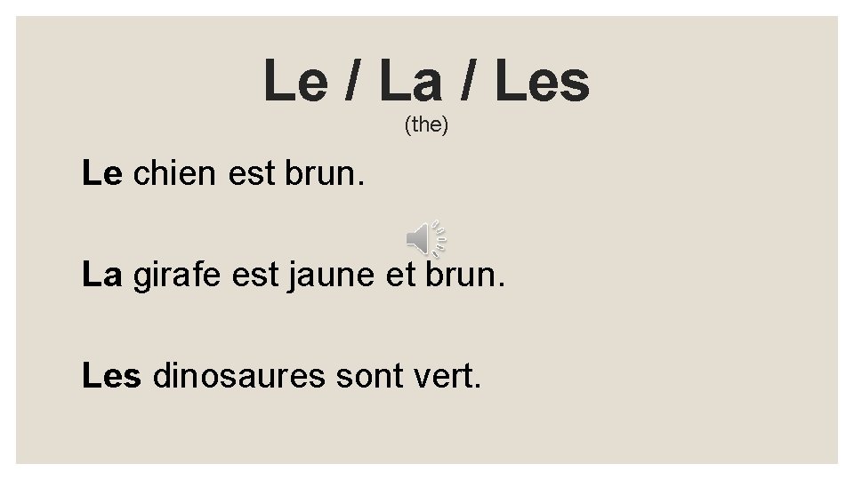 GRADE 1 HIGHFREQUENCY VOCABULARY French Immersion Vocabulaire important