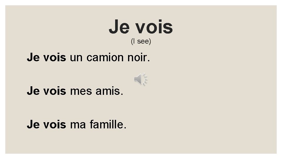 GRADE 1 HIGHFREQUENCY VOCABULARY French Immersion Vocabulaire important