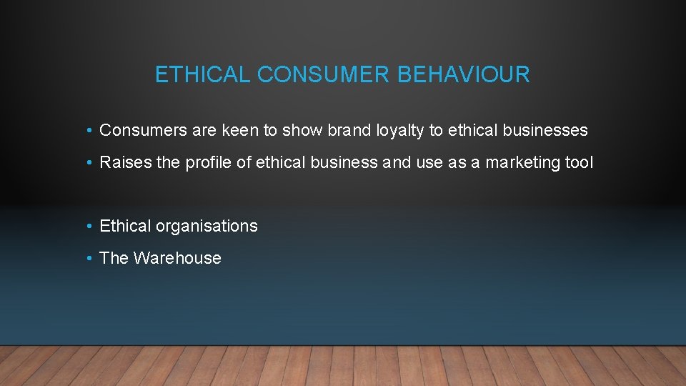 AS 90844 EXTERNAL PRESSURES ON A LARGE BUSINESS