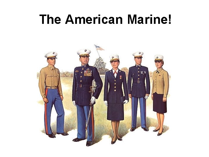 Patriotic Poem The American Marine by Sybil Shearin