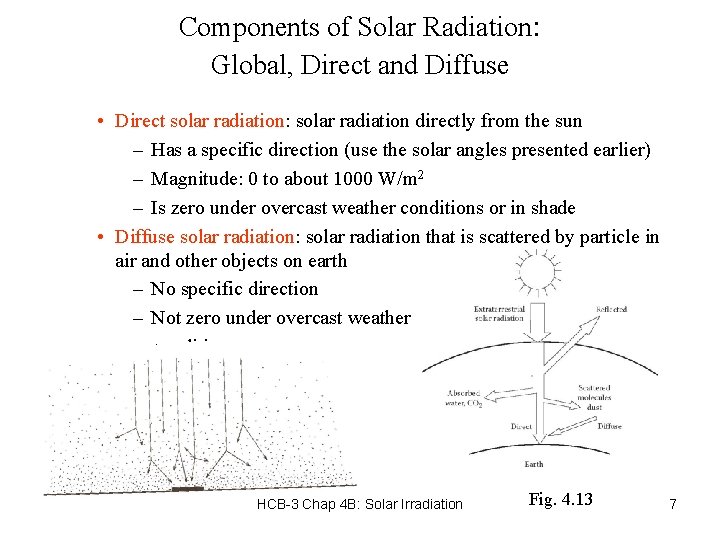 Chapter 4 B SOLAR IRRADIATION CALCULATION Agami Reddy