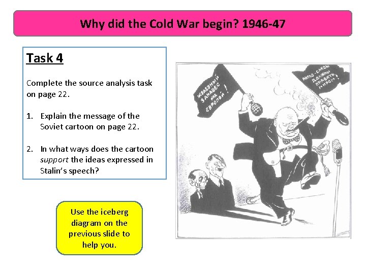 Why did the Cold War begin Key events