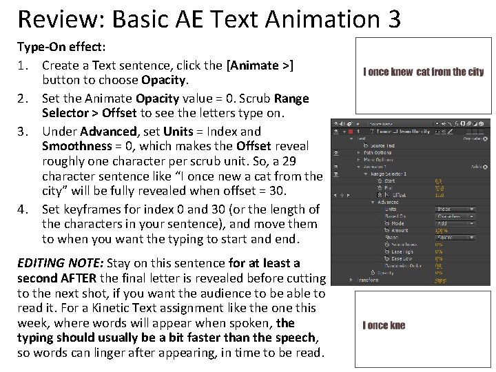 Narrative Motion Graphics Lesson D Adobe After Effects