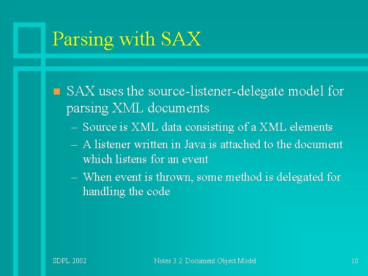 The Misconceived Web n The original vision of