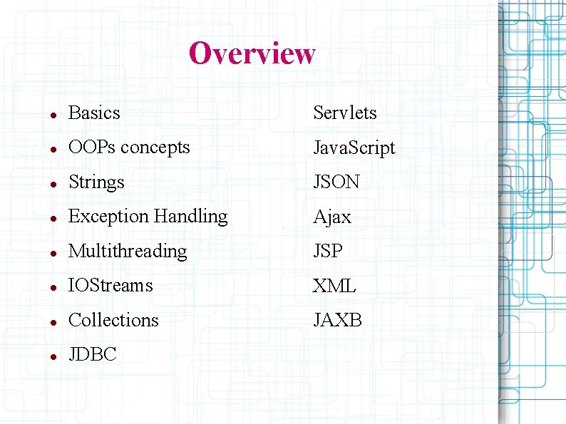 JAVA Why Java Simple Object Oriented Platform independent