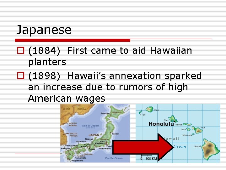 Immigrants and Urbanization Do Now o Do you
