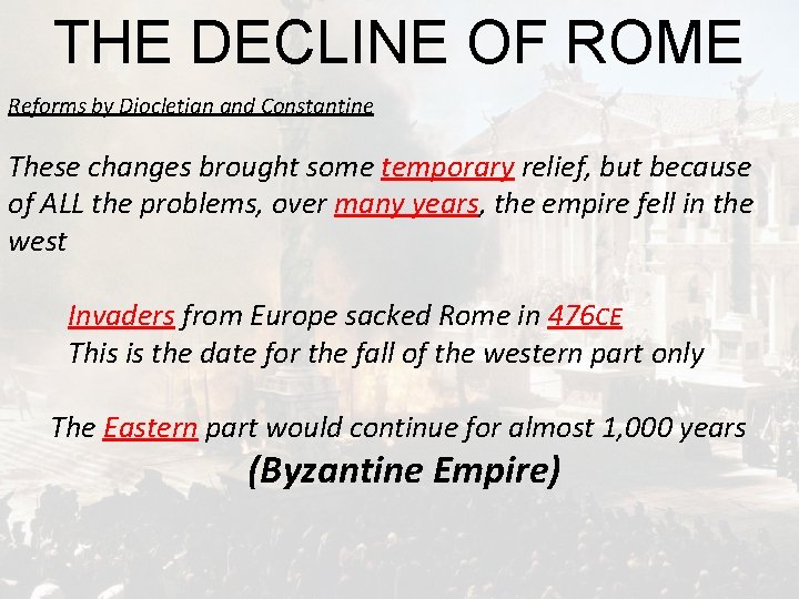 Chapter 8 The Byzantine Empire and Emerging Europe