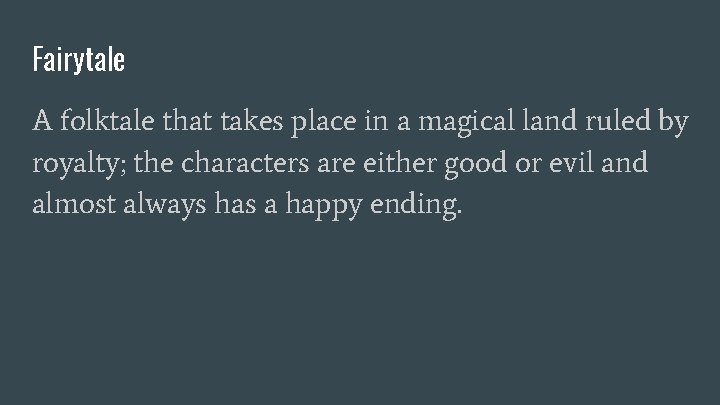 Folktale Genres Foldable Lesson 24 Folktale A story